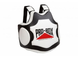 Pro Box Hi Impact Coaches Boxing Body Protector Pad Belly Sparring ...