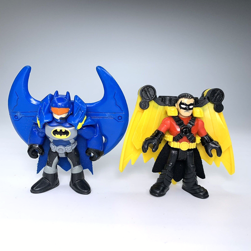 Imaginext Red Robin and Batman DC Super Friends Fisher Price with ...