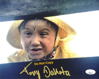 TONY DAKOTA signed 8x10 Photo IT 1990 GEORGIE DENBROUGH JSA ...