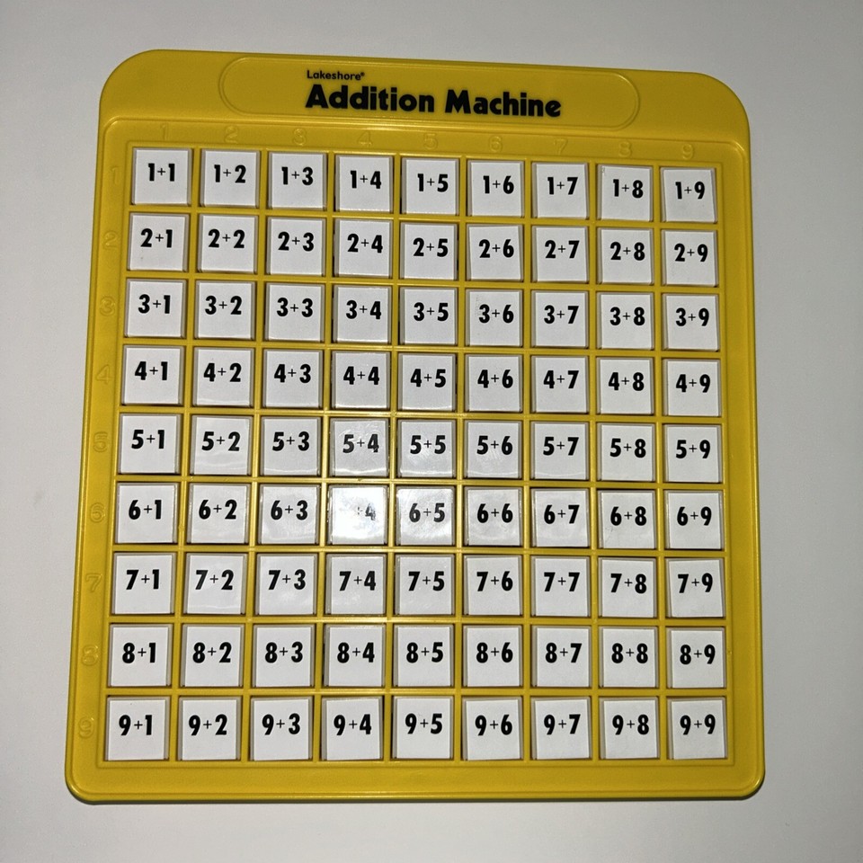Lakeshore Educational Teaching Addition Subtraction Machine Home ...