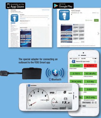 Yamaha Outboard YDS YDIS SMART Bluetooth app YDIS Smart diagnostic kit ...