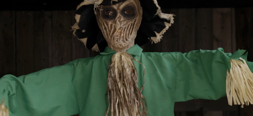 Light-Up Hanging Animated Scarecrow Prop Halloween Decor 6ft Party ...