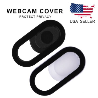 X 3, 2, 1 Webcam Cover Shutter Slider Camera Sticker Shield Laptop PC ...