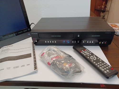 Funai ZV427FX4 A DVD Recorder/Player VCR Combo W/Remote IN ORIGINAL BOX ...