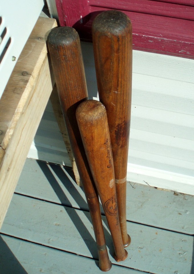 ANTIQUE BASEBALL BAT COLLECTION MLB | eBay