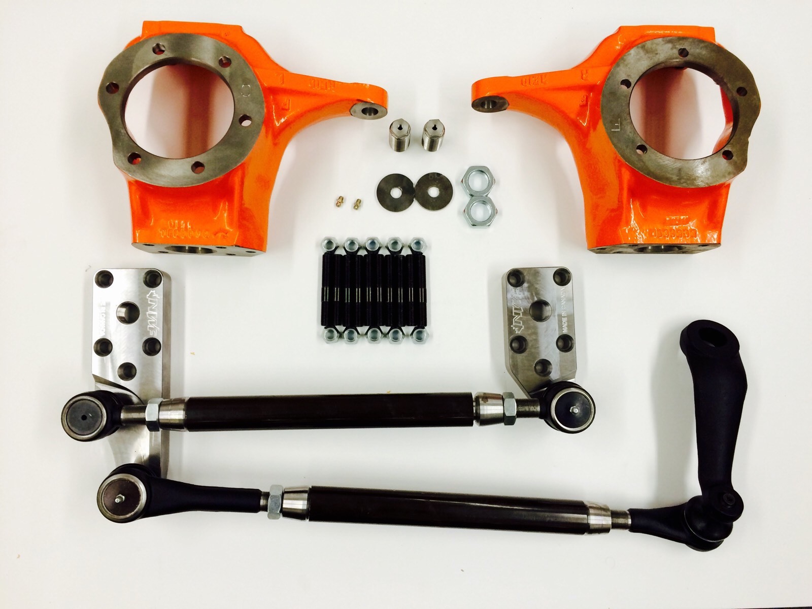 CHEVY/FORD/JEEP KINGPIN DANA 60 COMPLETE 1-TON CROSSOVER STEERING KIT-W ...