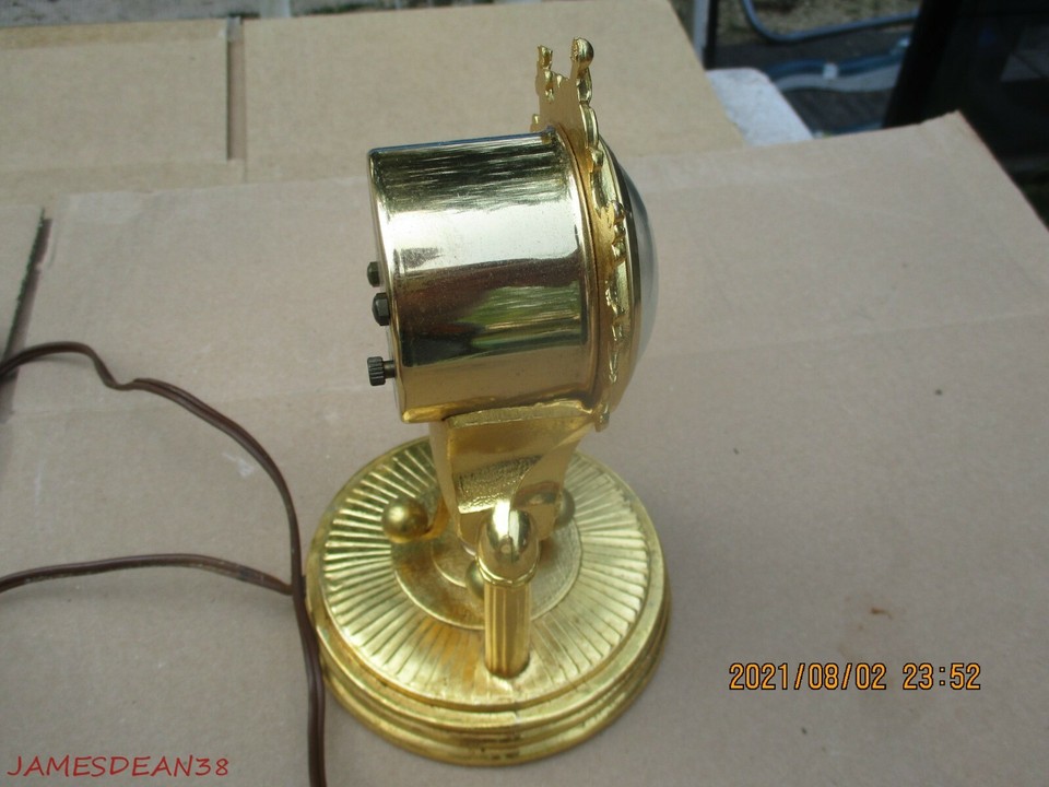 VINTAGE ELECTRIC UNITED CLOCK CORP ANNIVERSARY CLOCK MODEL 250 NO DOME ...