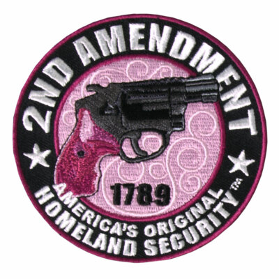 2ND AMENDMENT ORIGINAL HOMELAND SECURITY 3.5" MOTORCYCLE BIKER EMBROIDERED PATCH | eBay