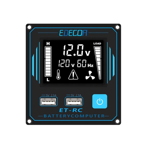 EDECOA Remote controller for 12V/24V inverter ET-RC Remote only 4M | eBay