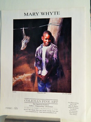 MARY WHYTE ART PIECE VTG ORIG 2006 ADVERTISEMENT | eBay