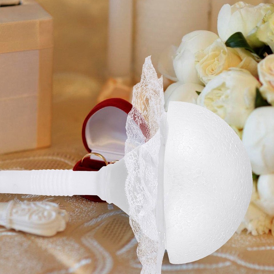 Hemispherical Support Material Wedding Flower Bouquet Holder Bride Hand ...