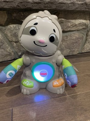 Fisher Price Linkimals Smooth Moves Sloth Interactive Toy Music Lights ...