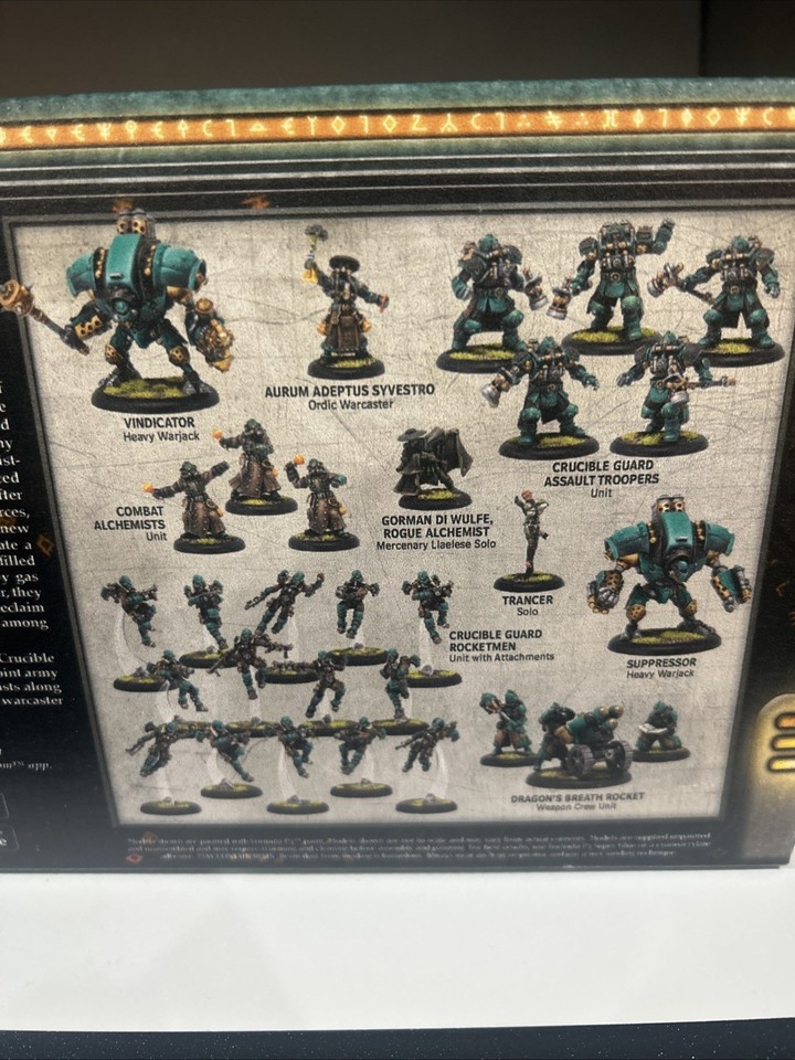 Warmachine Crucible Guard Army Box Starter Set New!! Lot 875582023064| eBay