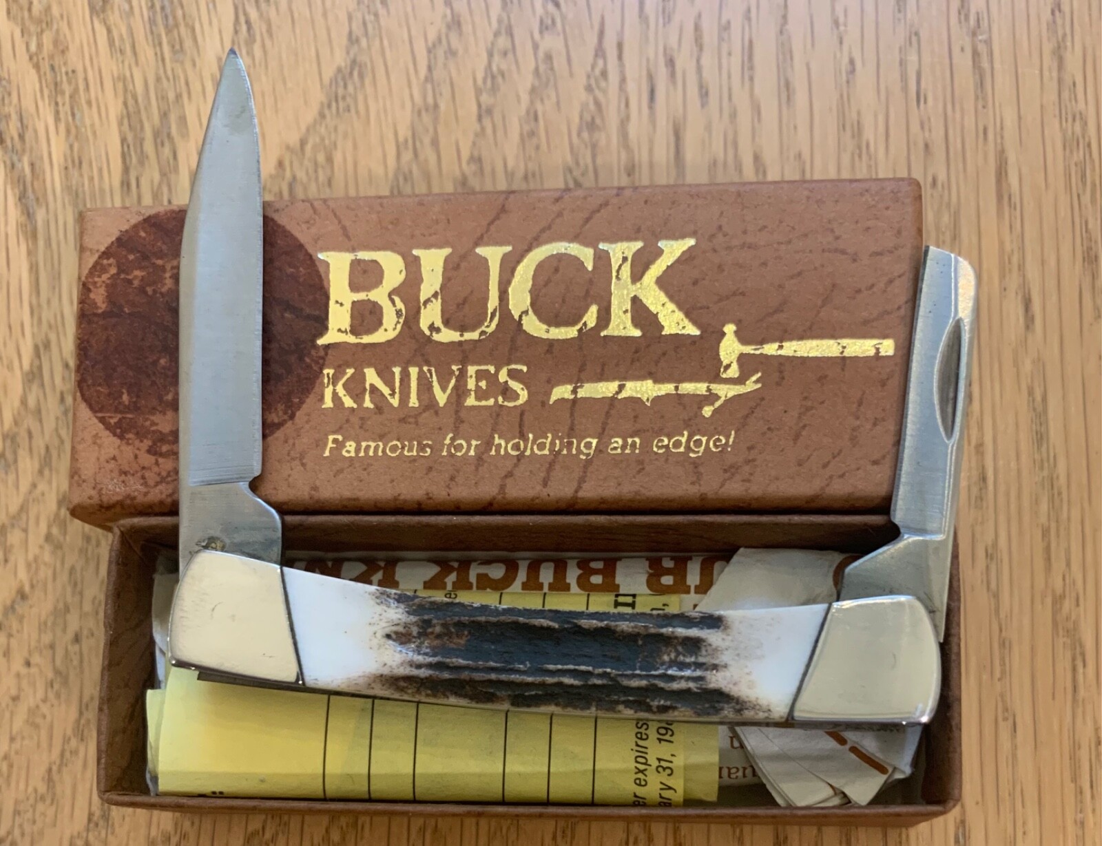 RARE VINTAGE BUCK STAG 705 PONY KNIFE NEVER USED IN BOX | eBay