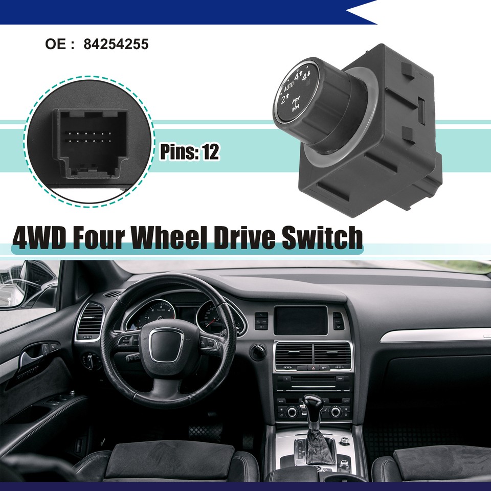 4WD Four Wheel Drive Switch for Chevrolet Silverado 1500 2500 3500 HD ...
