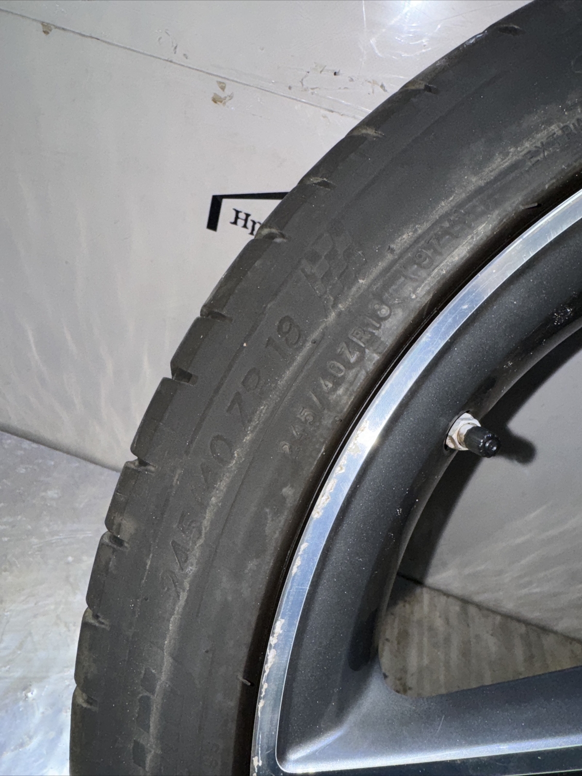 MERCEDES C CLASS AMG W205 REAR ALLOY WHEEL WITH TYRE A2054011200 C2 ...