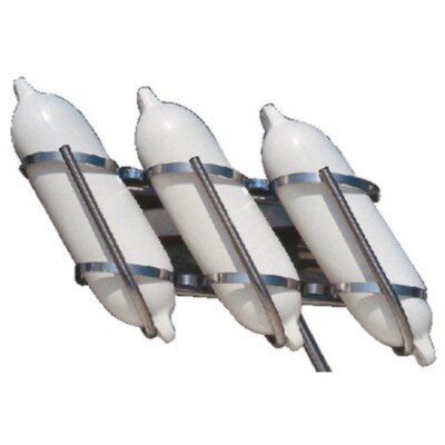 Stainless Steel 3 Fender Holder Rack - 9 to 11 Inch Fenders | eBay