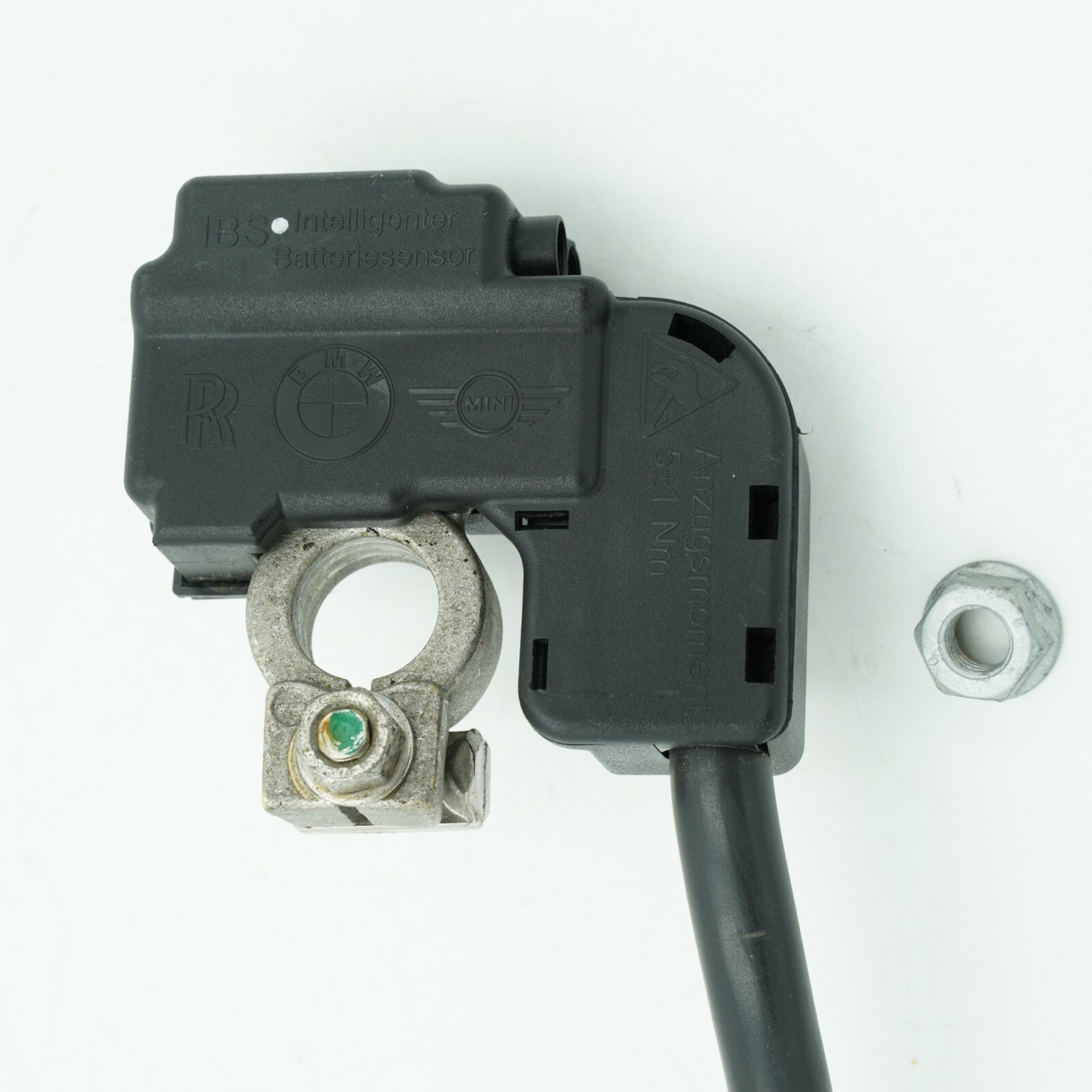 2008-2013 BMW 5 Series OEM Negative Battery Cable Intelligent Battery ...