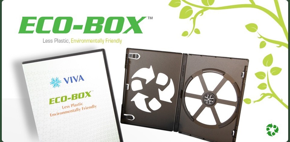 100 PCS HIGH QUALITY ORIGINAL VIVA ECO-BOX 14MM DVD CASE, BLACK ,XY4 ...