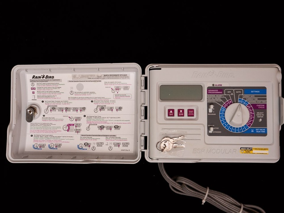 RainBird ESP-M Modular Sprinkler Irrigation Controller 7 Zone ...