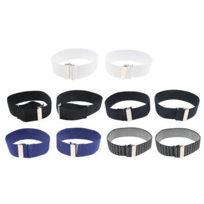 Shirt Sleeve Holder, Unisex Adjustable Sleeve Holder Sleeve Band for ...