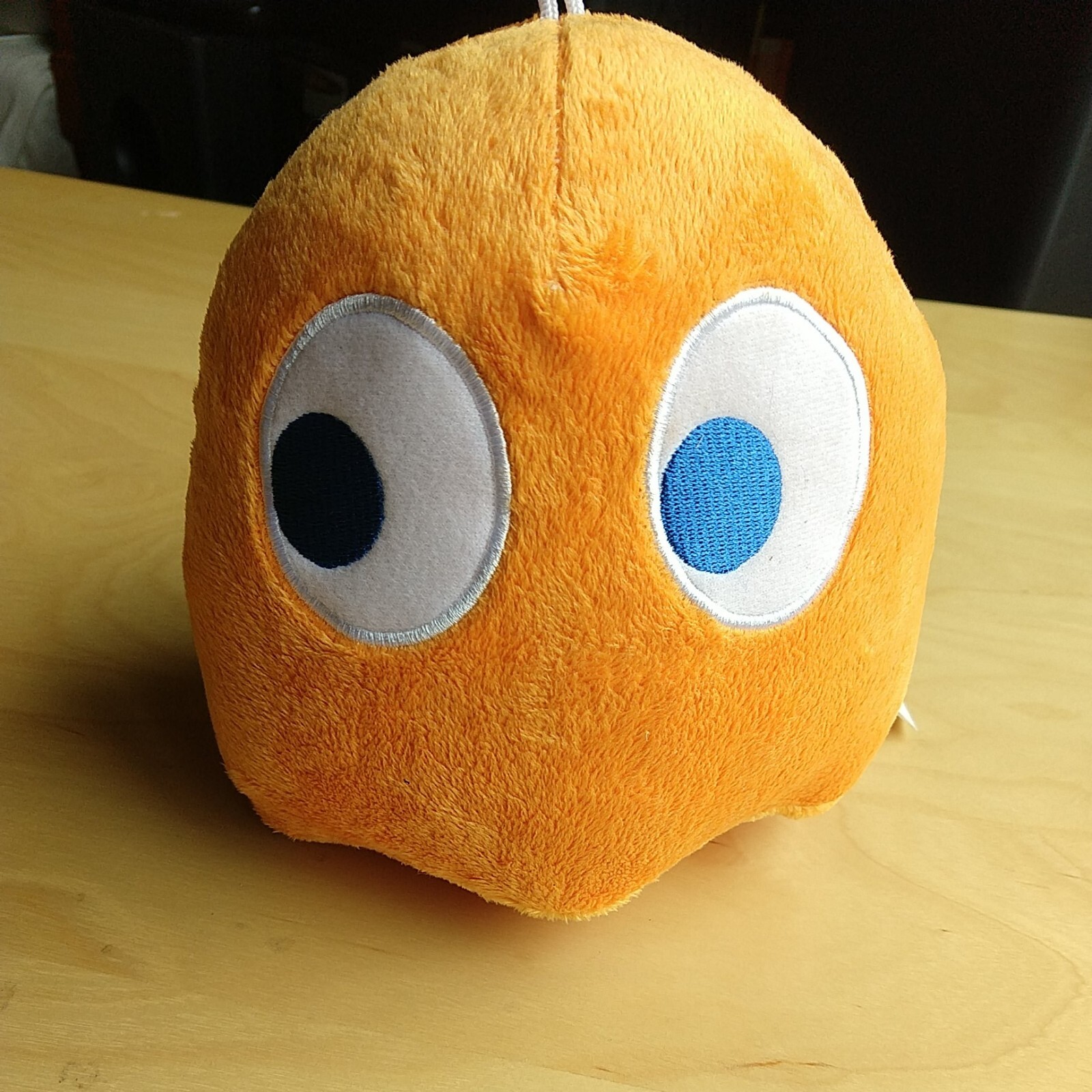 MS. PAC MAN ORANGE GHOST Clyde Pacman Stuffed Bandai Namco Plush Toy 5 ...