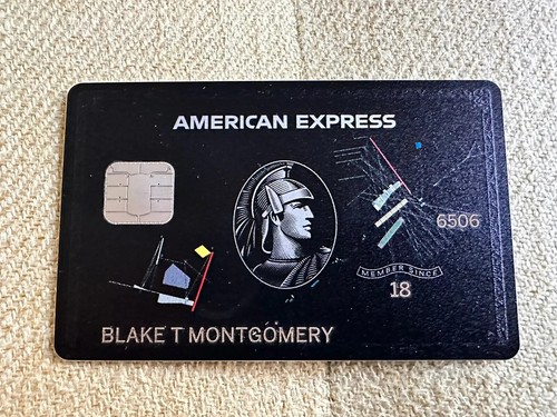 American Express Centurion Titanium Amex Collector's Black Rare Card | eBay