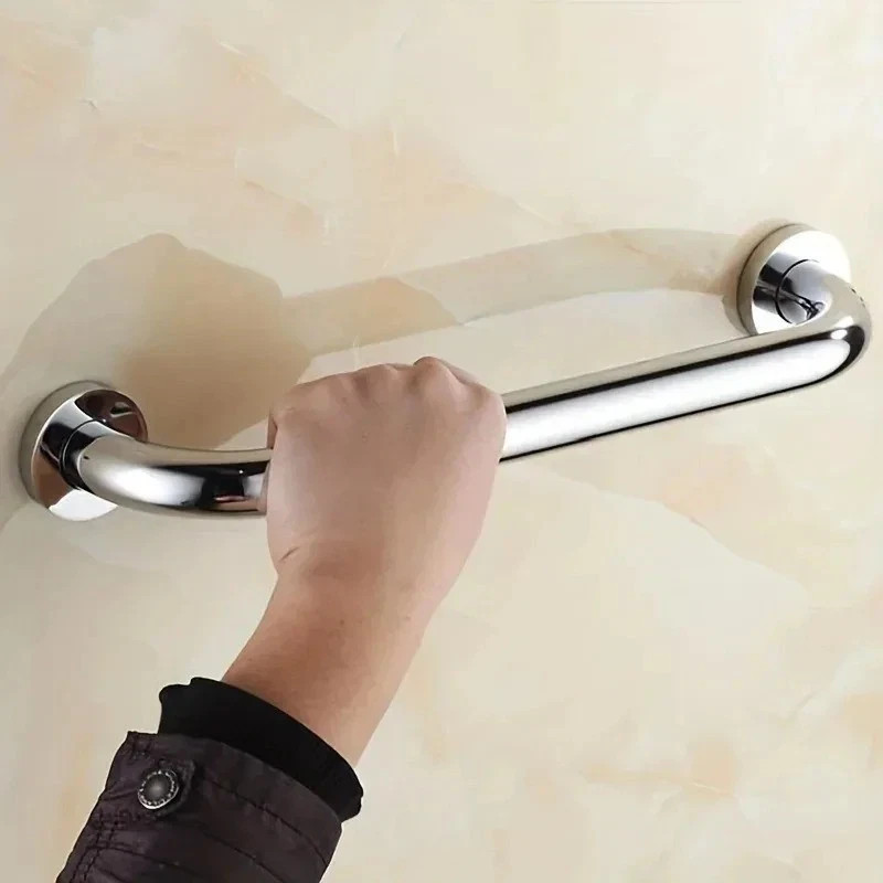Safety Grab Bar Bathroom Support Handle Steel Bath Shower Toilet Hand ...