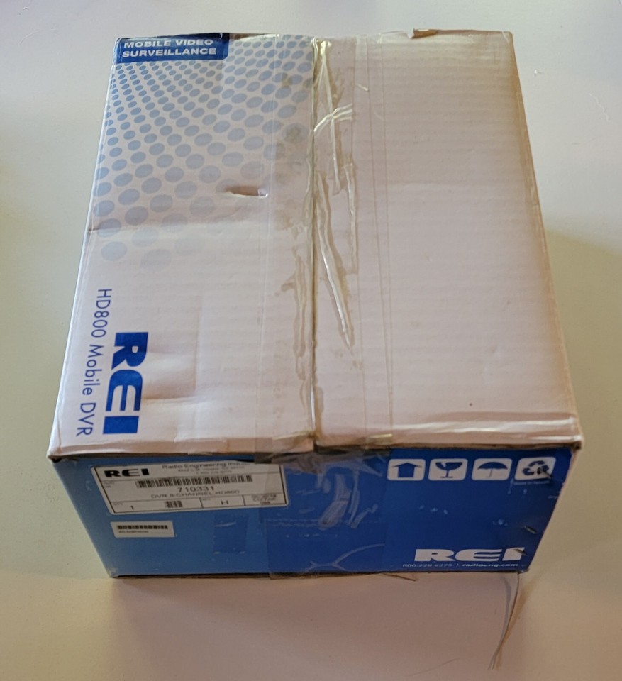 REI 710331 HD800 DVR 8 Channel DVR w/ Key Bus Security | eBay