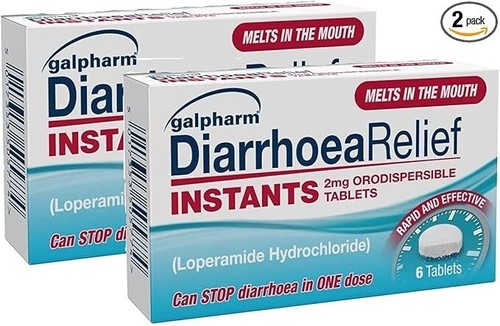GALPHARM Diarrhoea Relief Instant Melts 2mg Loperamide Orodispersible 2 ...