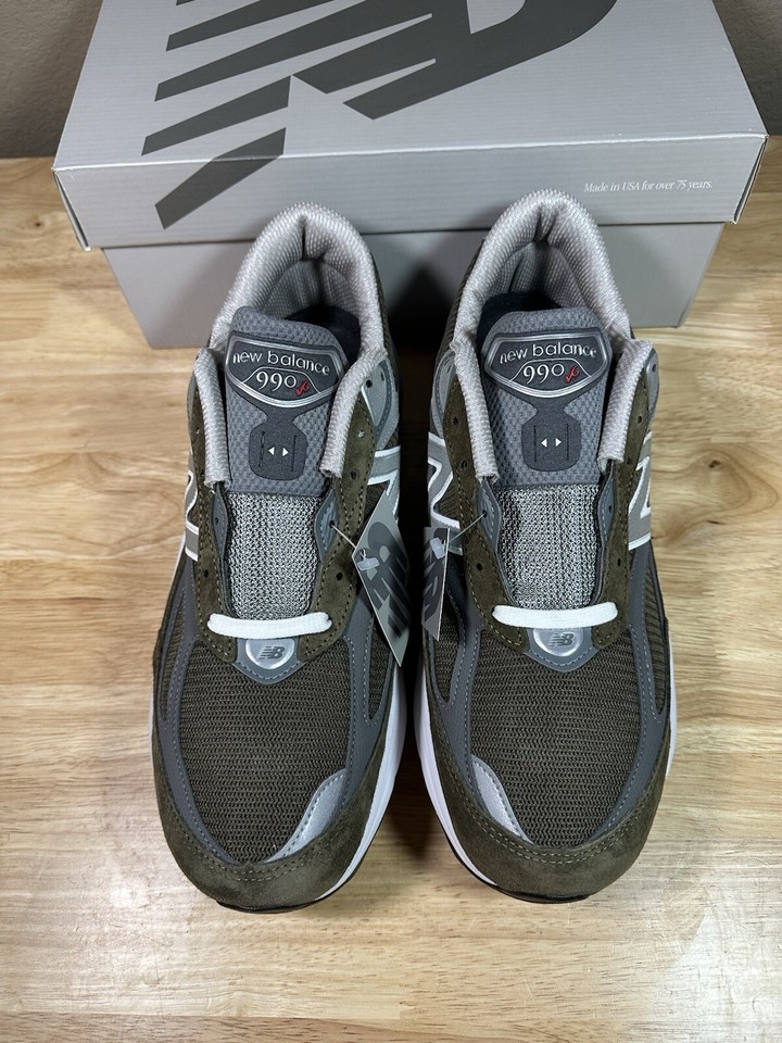 New Balance 990v6 MiUSA True Camo White Made in USA Men's Shoe U990OG6 ...
