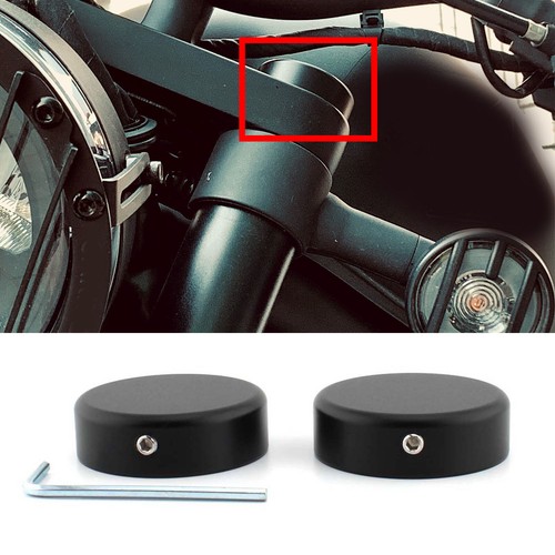 Motorcycle Upper Fork Stem Covers Cap For Honda GB350 NC59 GB350S 350 ...
