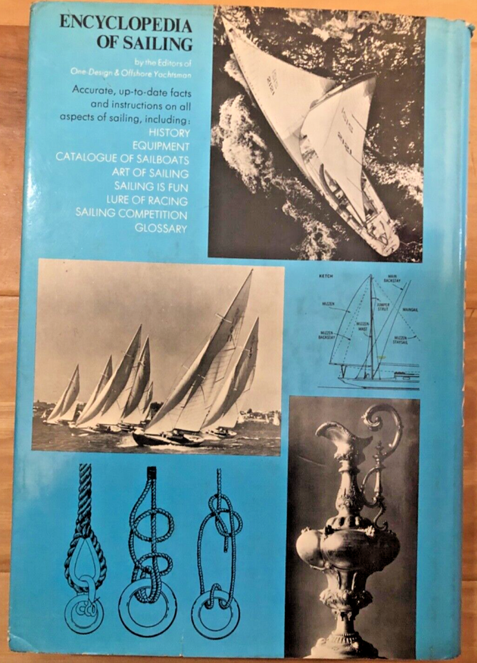 Encyclopedia of SAILING (1967) Yachtsman, Hardcover Book w/ Jacket | eBay