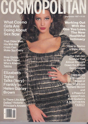 COSMOPOLITAN 1987 CHRISTY TURLINGTON VENDELA JACLYN SMITH ROSEMARY ...