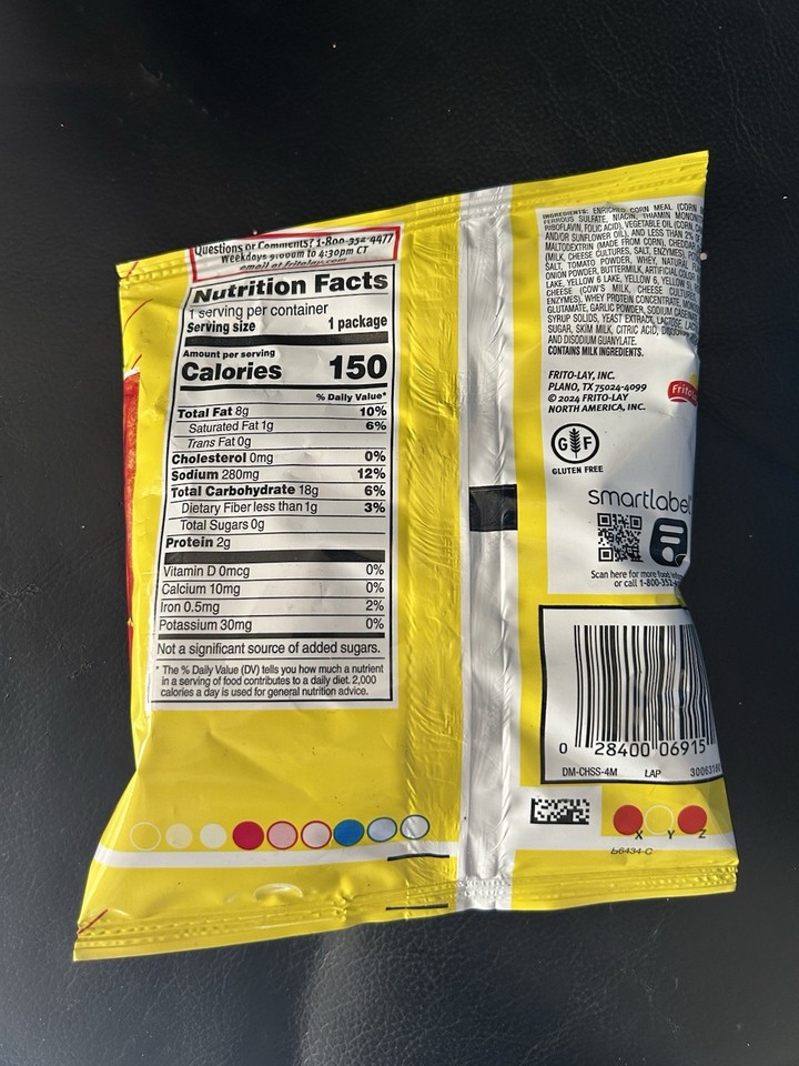 Misprint Chester’s Cheetos Flaming Hot Fries - Only Air Inside Without ...