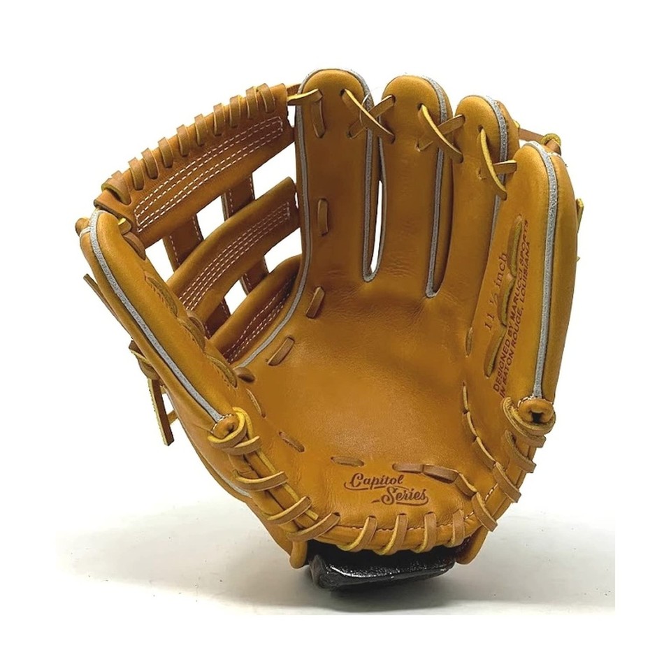Marucci Capitol Horween Baseball Glove HORWEEN TAN INFIELD H WEB 11.5 ...