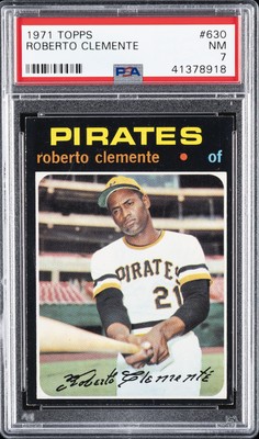 1971 TOPPS #630 ROBERTO CLEMENTE PSA 7 | eBay