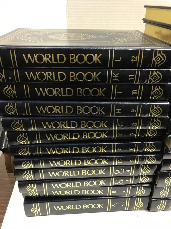World Book Encyclopedia Complete set of 22 books 1990 ed Very Good +2 ...