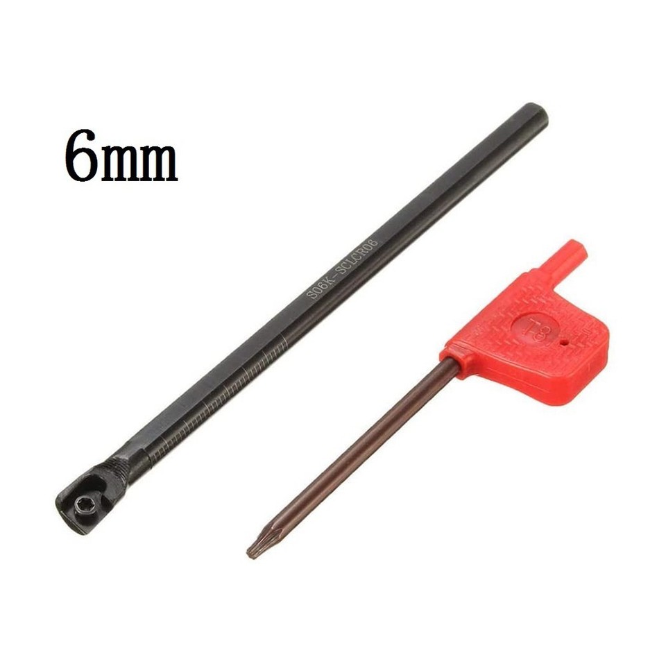 Useful Turning Tool Boring Bar Carbide Blade For Machining Steel Lathe ...