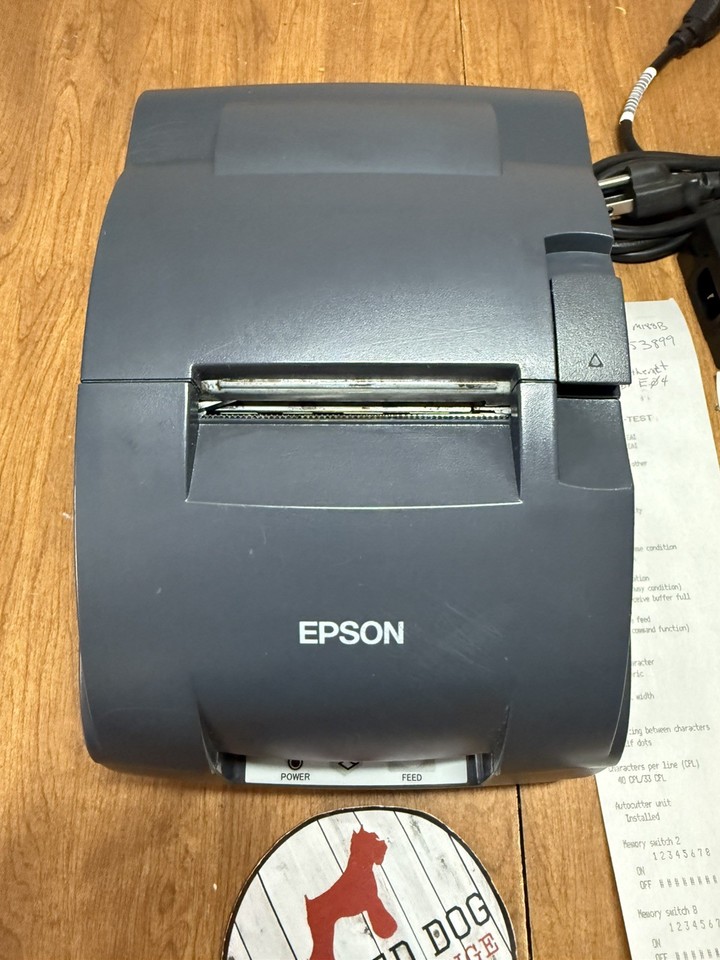 Epson TM-U220B M188b Kitchen Impact printer, Ethernet E04, Fully Tested ...