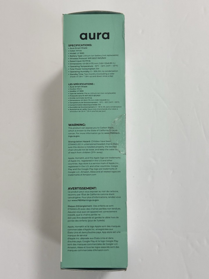 Aura Roller Smart Shade Driver, WiFi Dongle | Automate Existing New ...