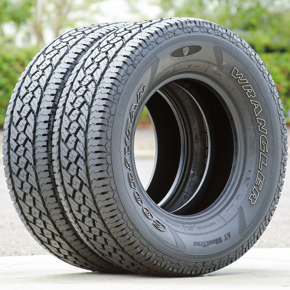 4 Tires Goodyear Wrangler AT SilentTrac 225/65R17 102T A/T All Terrain ...