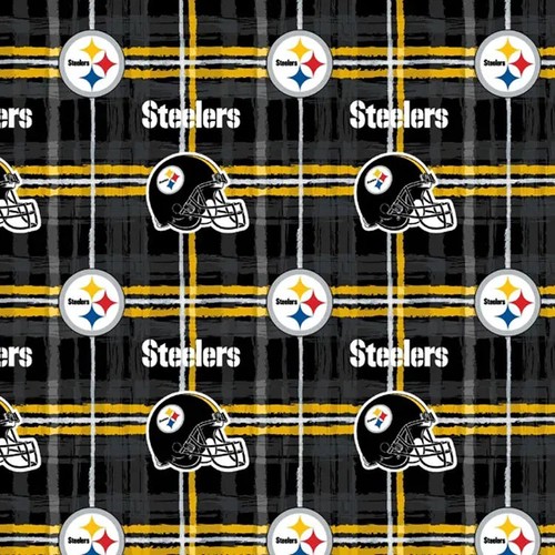 NFL Steelers Flannel Fabric BTY–Team Print for Crafts & Sewing | eBay