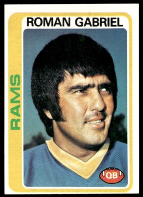1978 TOPPS ROMAN GABRIEL K LOS ANGELES RAMS #409 | eBay
