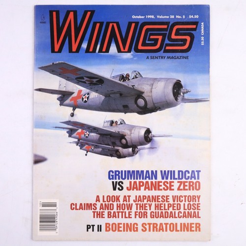 Wings Magazine October 1998 Grumman Wildcat vs Japanese Zero, PT-11 ...