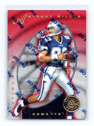 1997 Pinnacle Certified #86 Anthony Miller Red SP /4999 | eBay