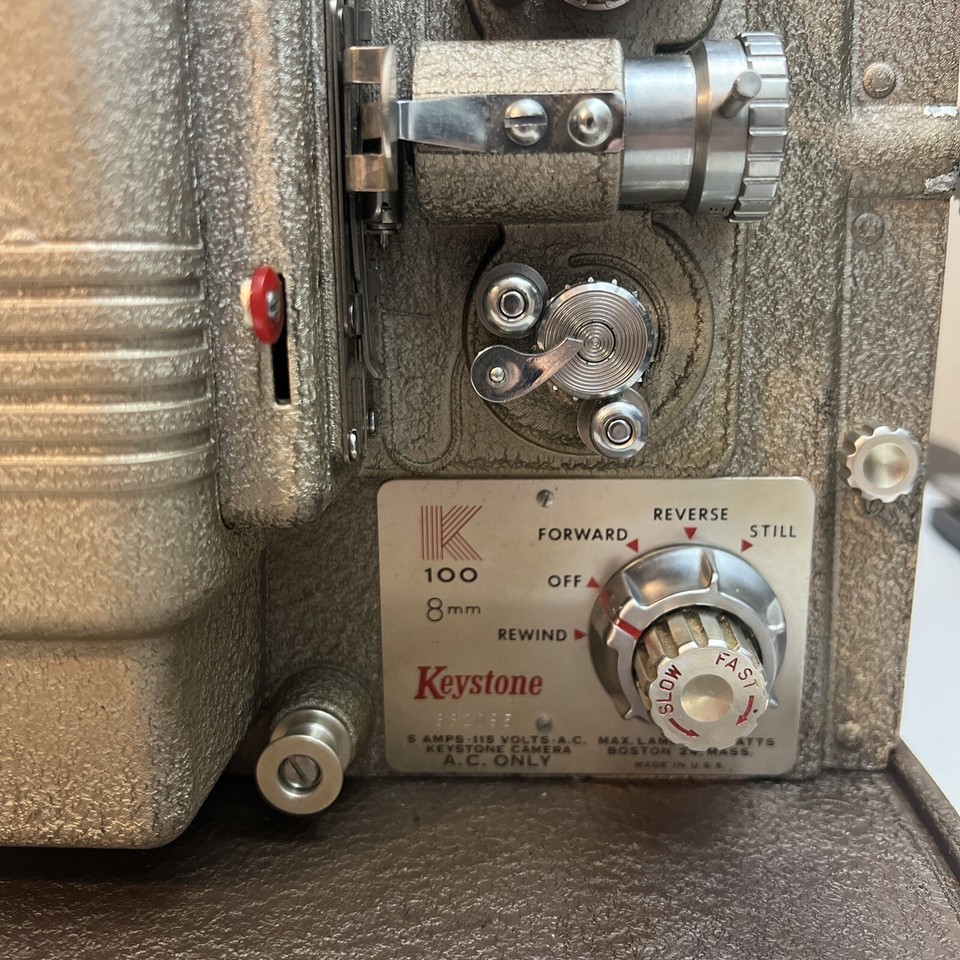 Vintage Keystone 8mm Automatic Movie Projector Model K-100 Tested ...