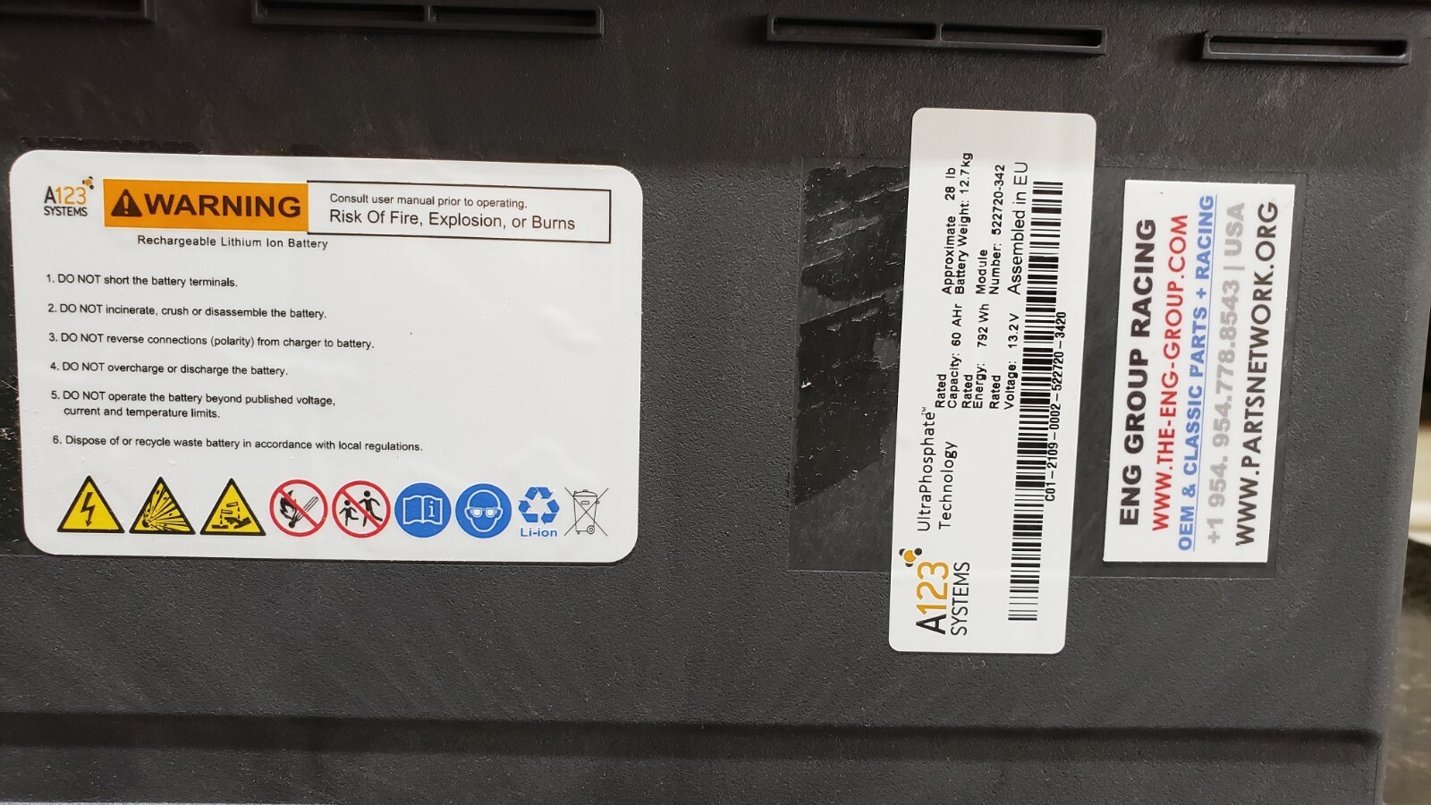 2026 A0009826925 = A0009824113 LI-ION OEM MBENZ-AMG STARTER BATTERY 13 ...