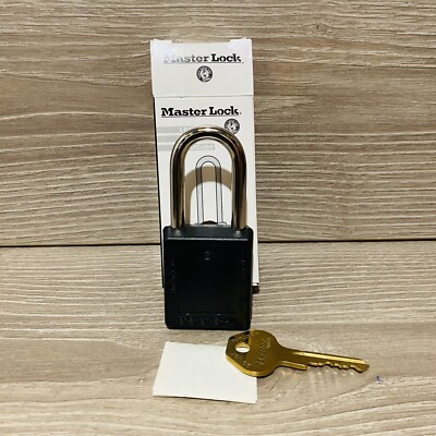 Master lock 410 BLK Black Lock Out Thermoplastic Locks Set Of 6 | eBay
