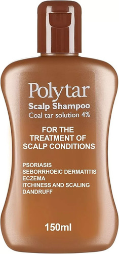 Polytar Scalp Shampoo 150ml | Coal Tar Anti-Dandruff & Dry Scalp ...